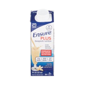 Ensure® Plus Vanilla Oral Supplement, 8 oz. Carton | Accurate Med Supply