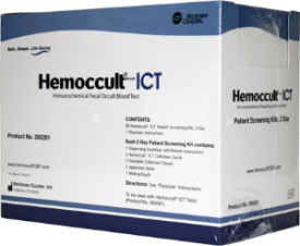 Hemoccult® ICT 2-Day Fecal Occult Blood (iFOB or FIT) Colorectal Cancer ...